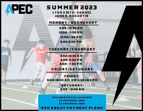 Class Schedules Apec