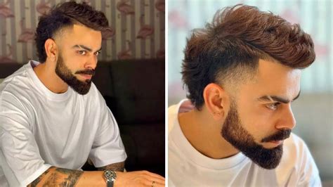 Virat Kohlis New Hairstyle And Eyebrow Slit Sets The Internet On Fire