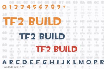 Tf2 Build Font Download Fonts4free