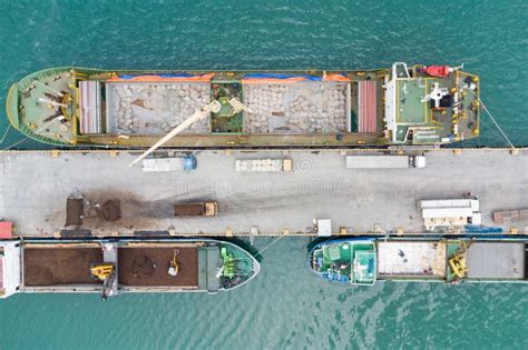 Loading A Ship With Containers At The Port Sea Cargo Transportation Editorial Photo Image Of