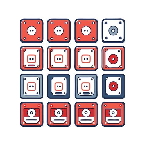 Technology And Electronics Icons Set Concept Premium Ai Generated Vector
