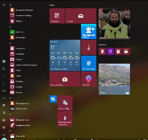 Personnaliser Le Menu Démarrer De Windows 10 Clubinfo