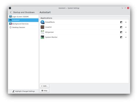 System Settings Autostart KDE UserBase Wiki