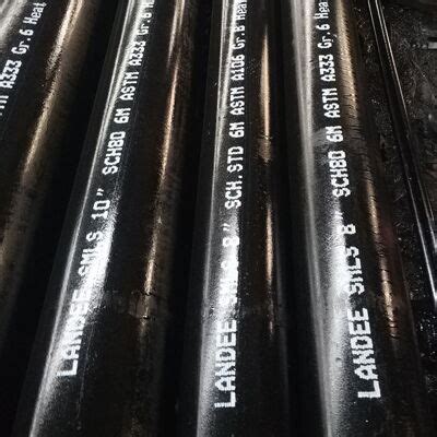 Asme B3610 Smls Pipe Astm A106 Grade B 10 Inch Sch 80 Landee