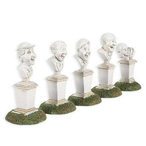The Haunted Mansion Singing Busts Miniature Set By Department 56