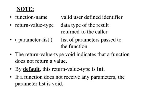 PPT C Functions PowerPoint Presentation Free Download ID 1756002