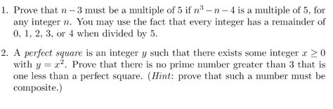 solved prove that n 3 must be a multiple of 5 if n 3 n
