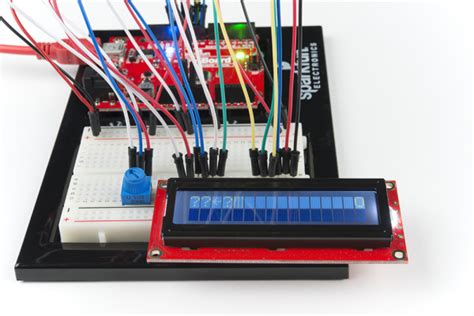 Basic Character Lcd Hookup Guide Sparkfun Learn Basic Character Lcd Hookup Guide Sparkfun Learn