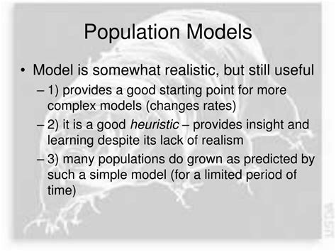 Ppt Population Models Powerpoint Presentation Free Download Id1458905