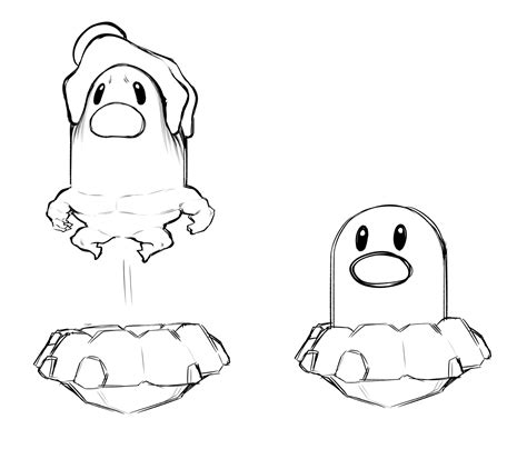 Diglett Pokemon Drawn By Kiyoshi2431 Danbooru