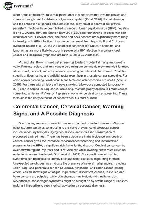 Bacteria Detection Carriers And Staphylococcus Aureus 1391 Words