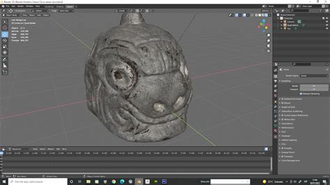 3d Head Chavin Model Turbosquid 1741535