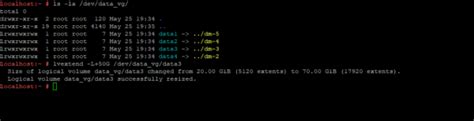 Vsphere Linux Virtual Machines Extend Disks Lvm Logical Volumes And