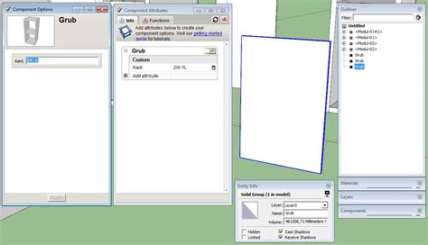 Groups Can Have Components Attributes Sketchucation