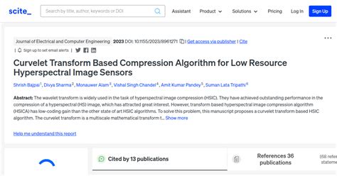 Curvelet Transform Based Compression Algorithm For Low Resource