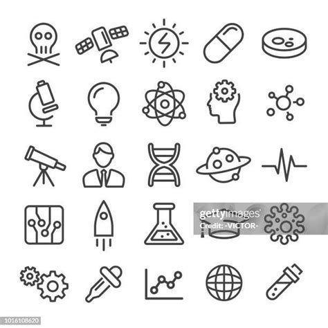 626 Science And Research Icons High Res Illustrations Getty Images