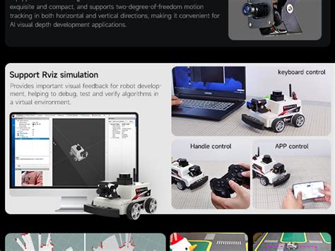 Mua Yahboom Raspberry Pi 5 Ai Visual Ros2 Smart Robot Car Kit 2dof