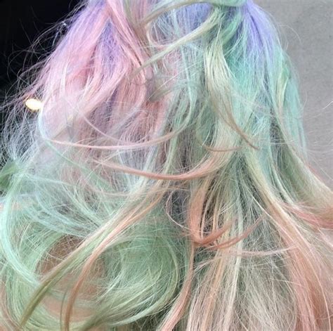 Pin By Lindsey Dempsey On Hair Pastel Rainbow Hair Rainbow Hair