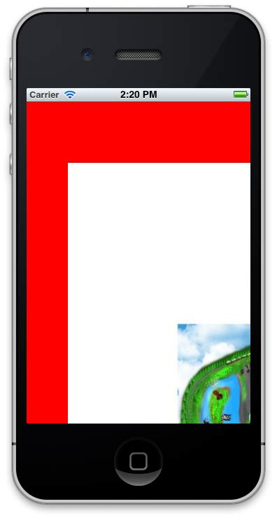Iphone White Space Around  Format Map Tiles Stack Overflow