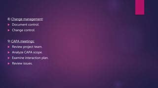 Corrective Action Preventive Action Capa PPTX