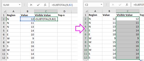 How To Conditional Formatting Only In Excel Visible Cells