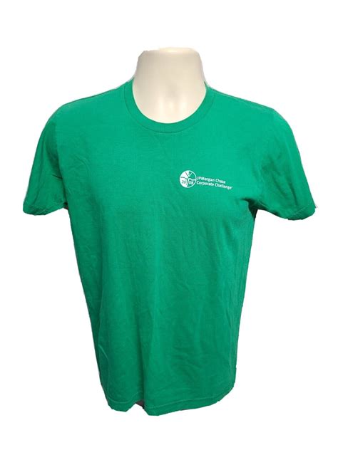 2008 Jp Morgan Corporate Challenge Adult Small Green Gem