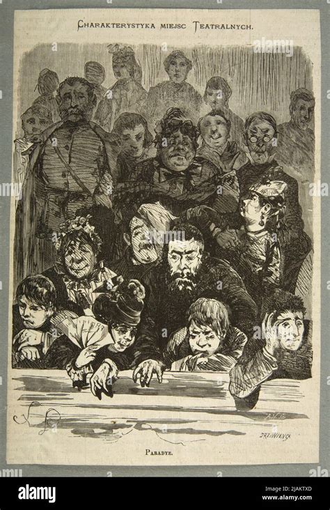 Characteristics Of Theater Places Paradyz According To The Drawing Of Ksawery Pillati Shame