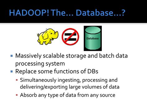 PPT Big Data Hadoop PowerPoint Presentation Free Download ID 2042972