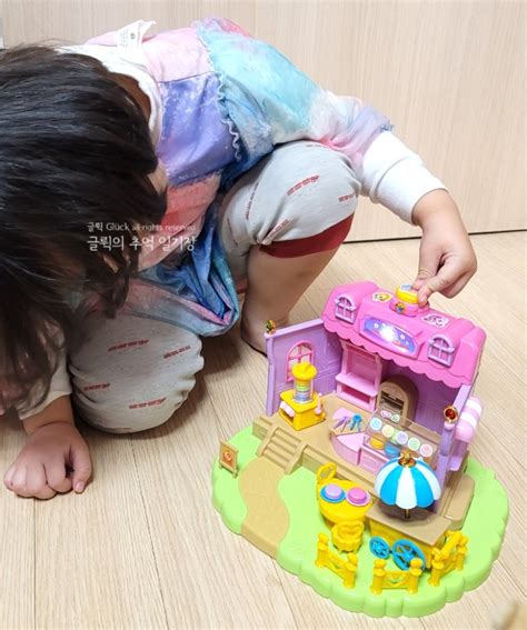 여아 장난감 선물 캐치티니핑 마카롱 가게 반짝반짝 티니핑 네이버 블로그