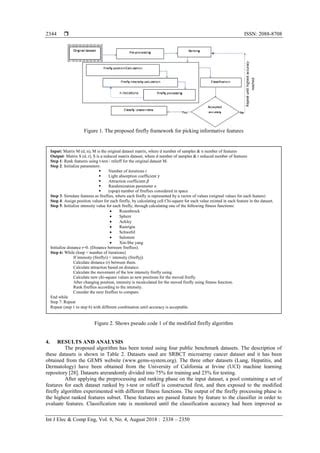 Feature Selection Approach Based On Firefly Algorithm And Chi Square PDF