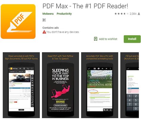 os melhores 7 aplicativos de anotação de pdf android