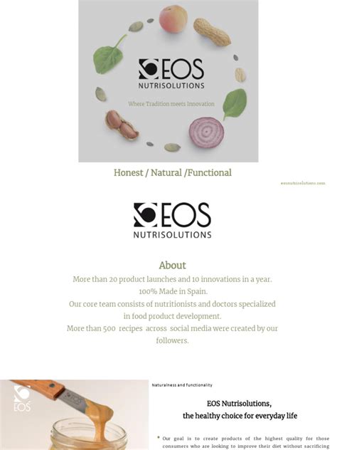 International Presentation Eos Pdf Chocolate Fruit Preserves