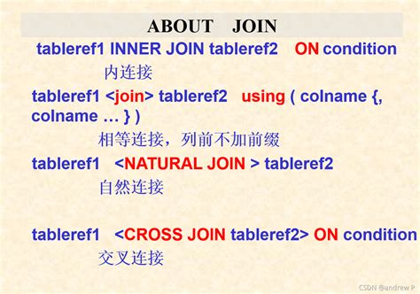 Sql查询操作：并、交、差与连接详解 Csdn博客
