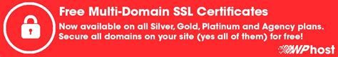 free ssl certificates with any wordpress hosting plan