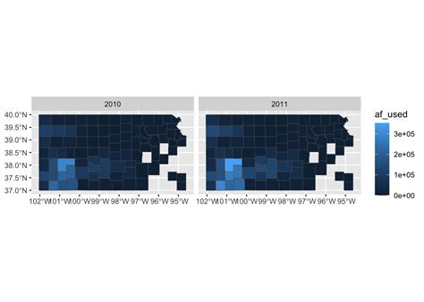 Creating Maps Using Ggplot R As GIS For Economists