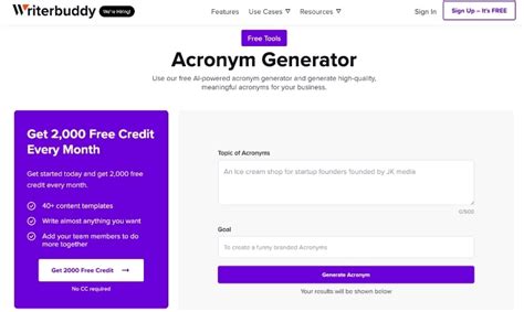 Best 5 Ai Acronym Generators Free And Easy 2023 Updated