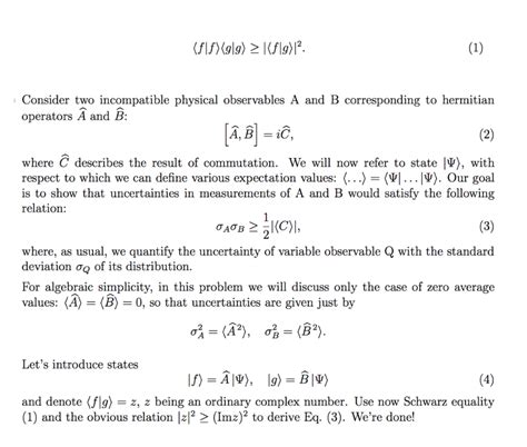 solved consider two incompatible physical observables a and