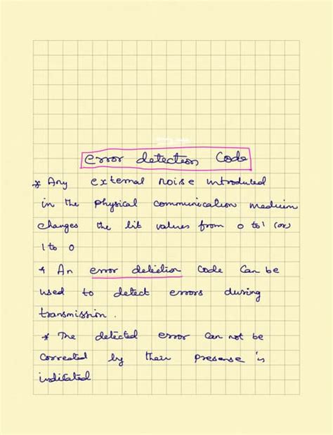 error detection pdf