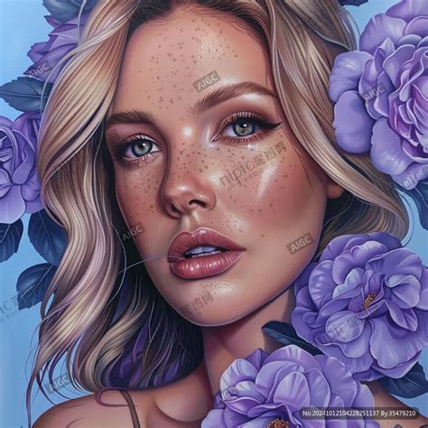Ai创作图美女插画海报 现代美女绘画时尚彩绘 整容整形花季少女插画 雀斑美人主图 面部美容美容壁画 数字美女插画 雀斑维纳斯 女性插画绘画时尚彩绘 雀斑美人详情 美女潮流插画 美容节美容美发