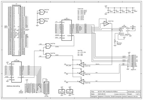 SC727 V1 0 RTC Module For RCBus EasyEDA Open Source Hardware Lab