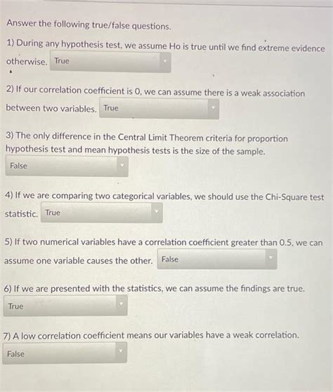 Solved Answer The Following True False Questions During Chegg