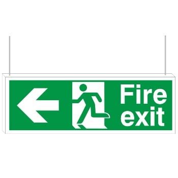 Warehouse Fire Exit Signs — Large Format Bs En Iso 7010