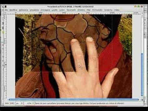 Cracked Face Con Gimp YouTube