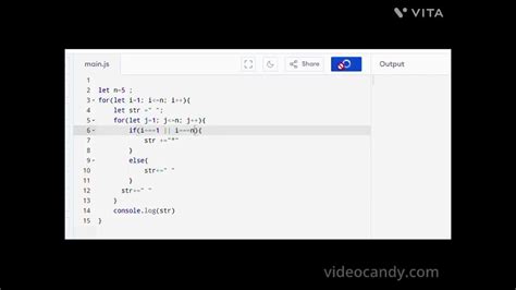 Star Pattern Printing In Javascript Simple And Easy Tutorial Youtube