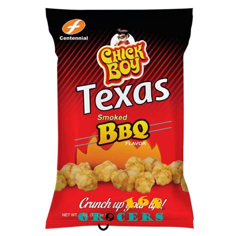 Chickboy Pop Nik Chochacorn Cornbits Bbq Flavor Corn Snack 100g