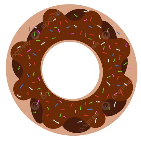 만화 도넛 도넛 초콜릿 초콜릿 도넛 Png 일러스트 및 Psd 이미지 무료 다운로드 Pngtree