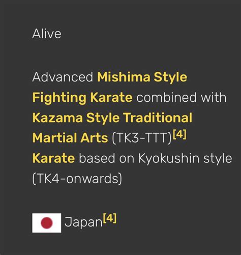 Mishima Style Karate Techniques