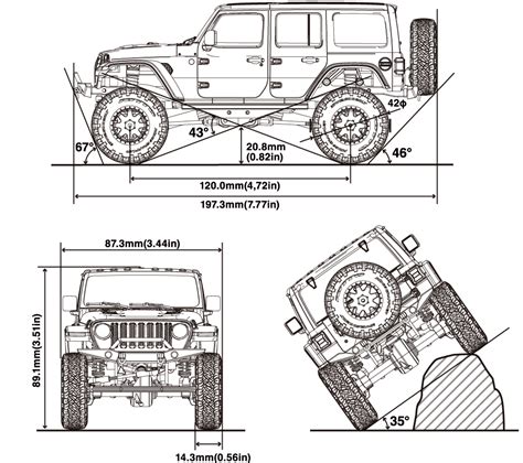 Kyosho Rc 128 Mini Z Jeep Wrangler Rubicon Ready Set White Rtr