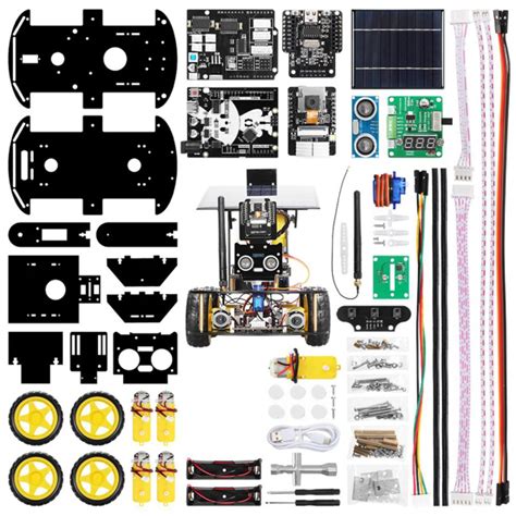 Автомобильный комплект программируемого робота для arduino professional