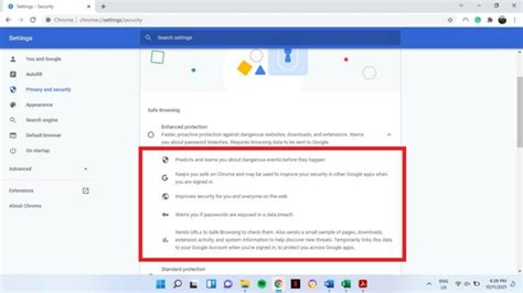How To Turn On Enhanced Safe Browsing In Google Chrome